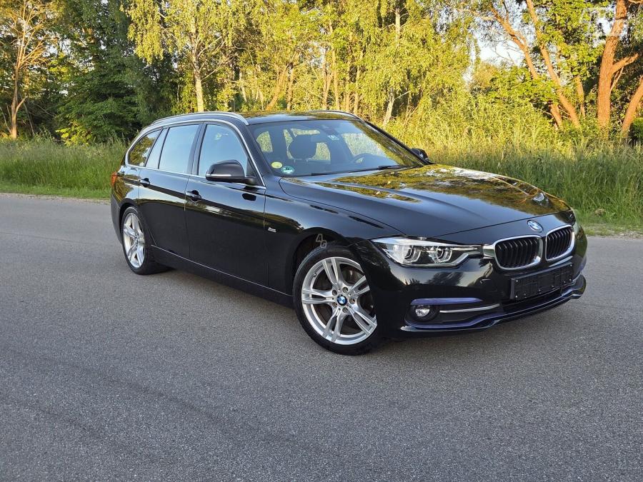 Black BMW 320 2016 in Kaunas, with an engine capacity of 2.00 L and mileage of 246 thousand km for 10650 €, photo 4 on AUTOMOTO.COM.LV