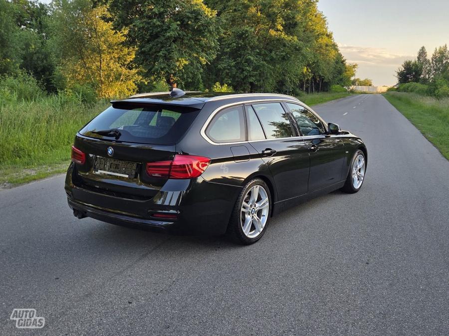 Black BMW 320 2016 in Kaunas, with an engine capacity of 2.00 L and mileage of 246 thousand km for 10650 €, photo 6 on AUTOMOTO.COM.LV