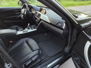 Black BMW 320 2016 in Kaunas, with an engine capacity of 2.00 L and mileage of 246 thousand km for 10650 €, photo 13 on AUTOMOTO.COM.LV
