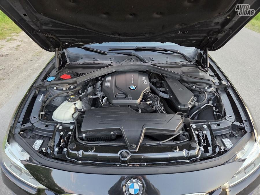 Black BMW 320 2016 in Kaunas, with an engine capacity of 2.00 L and mileage of 246 thousand km for 10650 €, photo 19 on AUTOMOTO.COM.LV