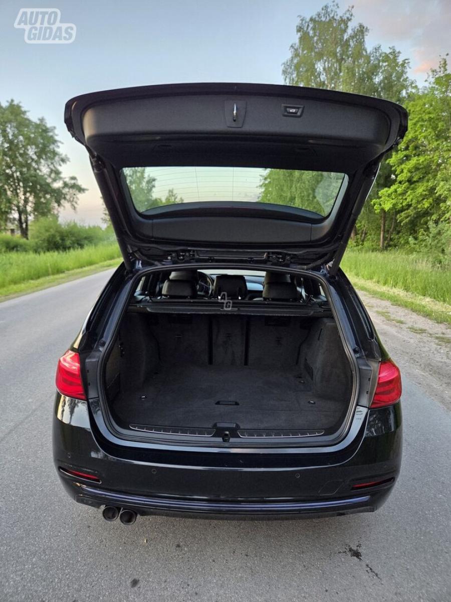 Black BMW 320 2016 in Kaunas, with an engine capacity of 2.00 L and mileage of 246 thousand km for 10650 €, photo 20 on AUTOMOTO.COM.LV