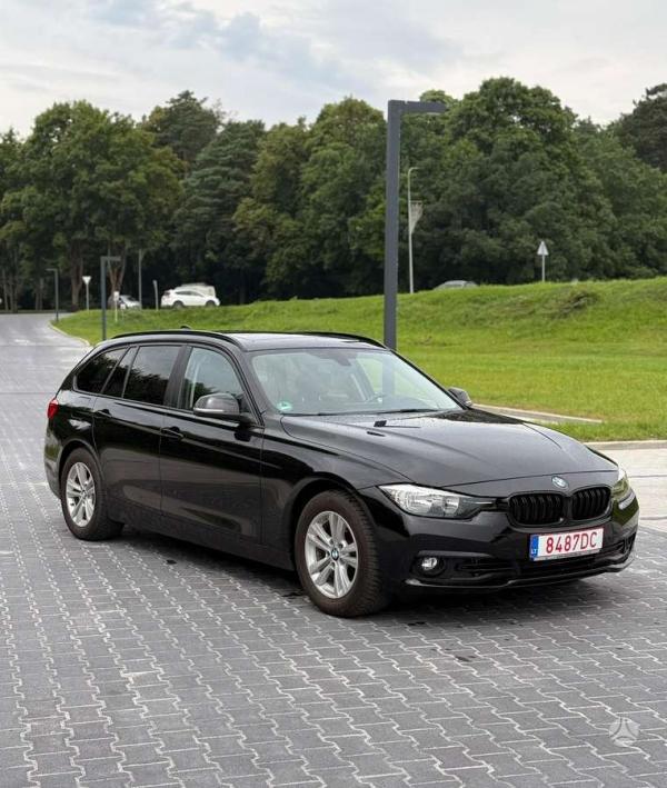 Black BMW 320 2016 in Jurbarkas, with an engine capacity of 2.00 L and mileage of 222 thousand km for 11700 €, photo 1 on AUTOMOTO.COM.LV