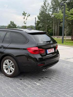 Black BMW 320 2016 in Jurbarkas, with an engine capacity of 2.00 L and mileage of 222 thousand km for 11700 €, photo 6 on AUTOMOTO.COM.LV