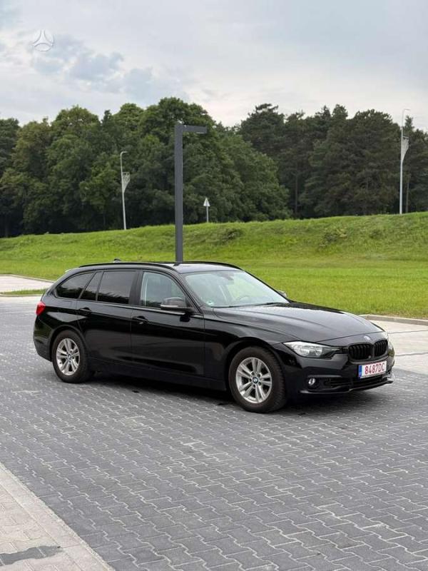Black BMW 320 2016 in Jurbarkas, with an engine capacity of 2.00 L and mileage of 222 thousand km for 11700 €, photo 7 on AUTOMOTO.COM.LV
