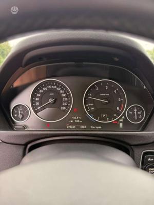 Black BMW 320 2016 in Jurbarkas, with an engine capacity of 2.00 L and mileage of 222 thousand km for 11700 €, photo 18 on AUTOMOTO.COM.LV
