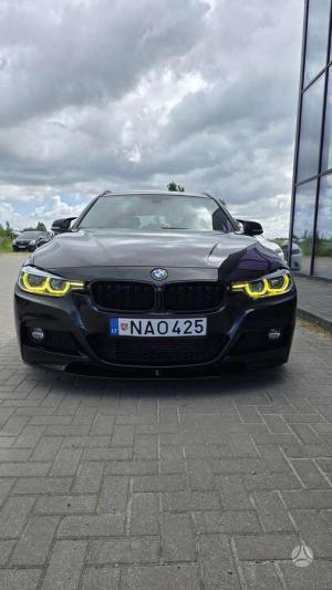 Black BMW 320 2016 in Siauliai, with an engine capacity of 2.00 L and mileage of 222 thousand km for 12800 €, photo 4 on AUTOMOTO.COM.LV