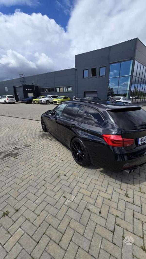 Black BMW 320 2016 in Siauliai, with an engine capacity of 2.00 L and mileage of 222 thousand km for 12800 €, photo 6 on AUTOMOTO.COM.LV