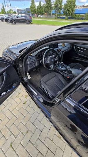 Black BMW 320 2016 in Siauliai, with an engine capacity of 2.00 L and mileage of 222 thousand km for 12800 €, photo 13 on AUTOMOTO.COM.LV