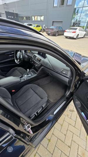 Black BMW 320 2016 in Siauliai, with an engine capacity of 2.00 L and mileage of 222 thousand km for 12800 €, photo 14 on AUTOMOTO.COM.LV