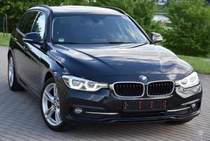 Black BMW 320 2016 in Vilnius, with an engine capacity of 2.00 L and mileage of 269 thousand km for 9300 €, photo 3 on AUTOMOTO.COM.LV