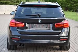 Black BMW 320 2016 in Vilnius, with an engine capacity of 2.00 L and mileage of 269 thousand km for 9300 €, photo 6 on AUTOMOTO.COM.LV