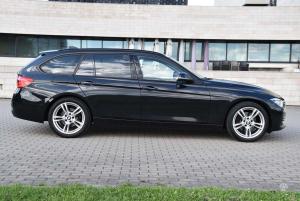 Black BMW 320 2016 in Vilnius, with an engine capacity of 2.00 L and mileage of 269 thousand km for 9300 €, photo 7 on AUTOMOTO.COM.LV
