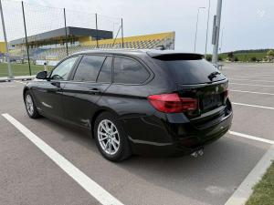 Black BMW 320 2016 in Vilnius, with an engine capacity of 2.00 L and mileage of 233 thousand km for 9200 €, photo 6 on AUTOMOTO.COM.LV