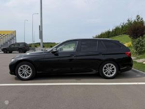 Black BMW 320 2016 in Vilnius, with an engine capacity of 2.00 L and mileage of 233 thousand km for 9200 €, photo 8 on AUTOMOTO.COM.LV