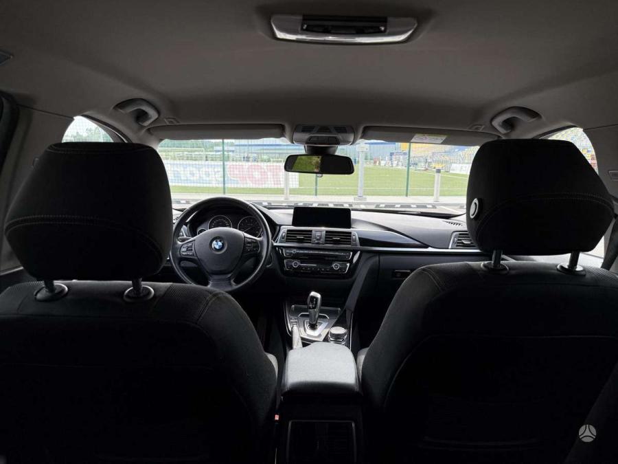 Black BMW 320 2016 in Vilnius, with an engine capacity of 2.00 L and mileage of 233 thousand km for 9200 €, photo 19 on AUTOMOTO.COM.LV