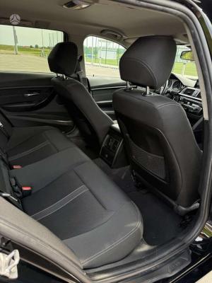 Black BMW 320 2016 in Vilnius, with an engine capacity of 2.00 L and mileage of 233 thousand km for 9200 €, photo 20 on AUTOMOTO.COM.LV