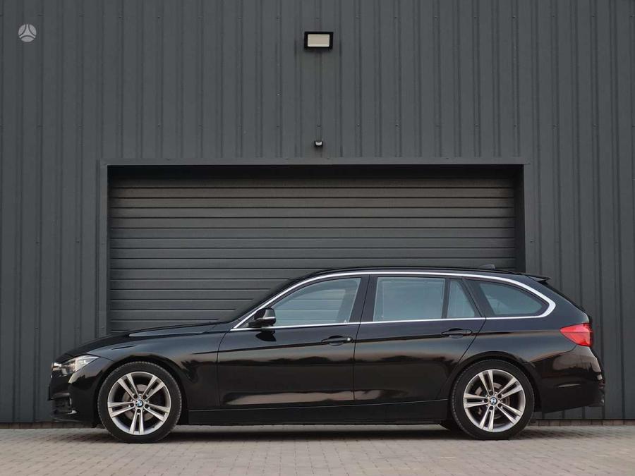 Black BMW 320 2016 in Kaunas, with an engine capacity of 2.00 L and mileage of 300 thousand km for 8250 €, photo 4 on AUTOMOTO.COM.LV
