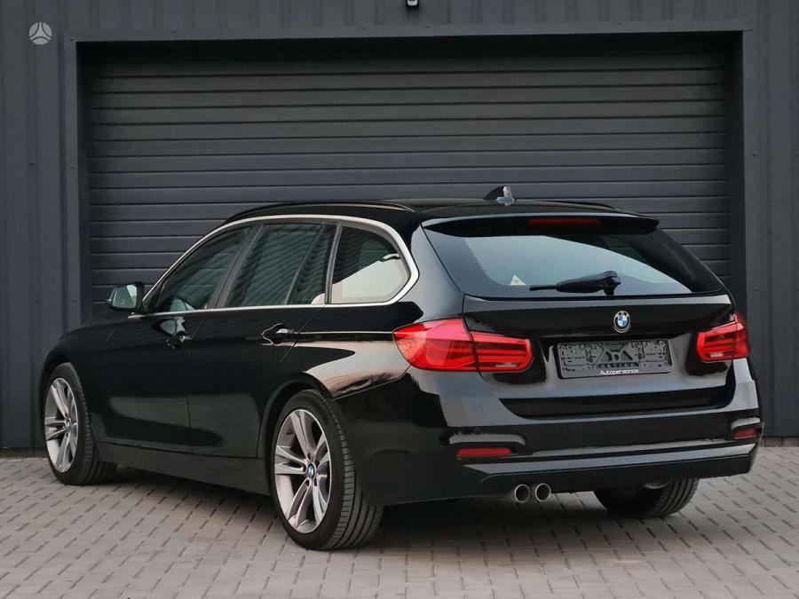 Black BMW 320 2016 in Kaunas, with an engine capacity of 2.00 L and mileage of 300 thousand km for 8250 €, photo 5 on AUTOMOTO.COM.LV