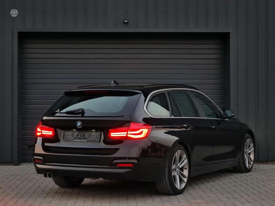 Black BMW 320 2016 in Kaunas, with an engine capacity of 2.00 L and mileage of 300 thousand km for 8250 €, photo 23 on AUTOMOTO.COM.LV