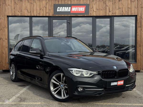 Black BMW 320 2016 in Vilnius, with an engine capacity of 2.00 L and mileage of 287 thousand km for 11390 €, photo 1 on AUTOMOTO.COM.LV