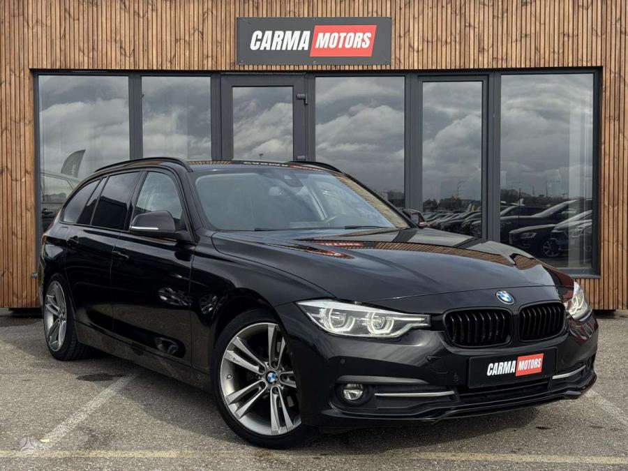 Black BMW 320 2016 in Vilnius, with an engine capacity of 2.00 L and mileage of 287 thousand km for 11390 €, photo 1 on AUTOMOTO.COM.LV