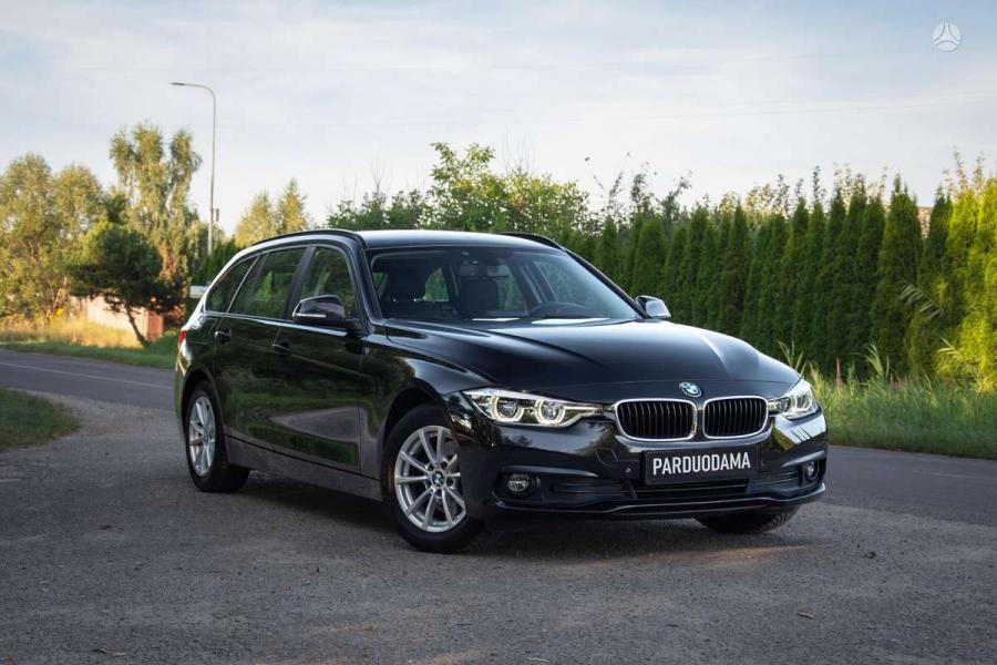 Black BMW 320 2016 in Elektrenai, with an engine capacity of 2.00 L and mileage of 222 thousand km for 9500 €, photo 1 on AUTOMOTO.COM.LV