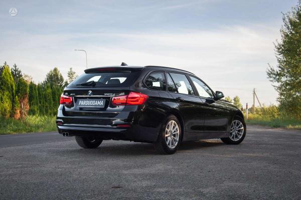 Black BMW 320 2016 in Elektrenai, with an engine capacity of 2.00 L and mileage of 222 thousand km for 9500 €, photo 3 on AUTOMOTO.COM.LV