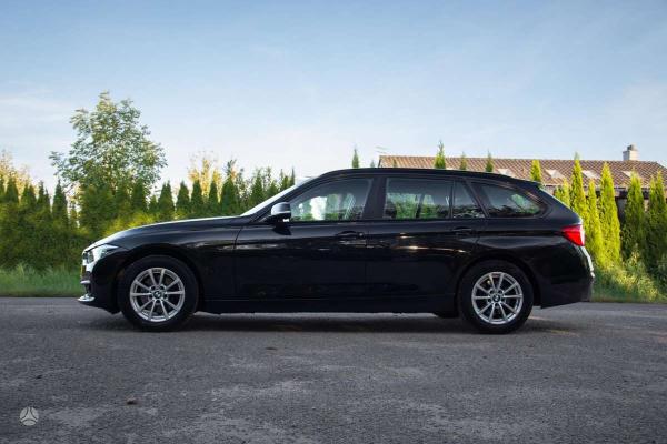 Black BMW 320 2016 in Elektrenai, with an engine capacity of 2.00 L and mileage of 222 thousand km for 9500 €, photo 6 on AUTOMOTO.COM.LV