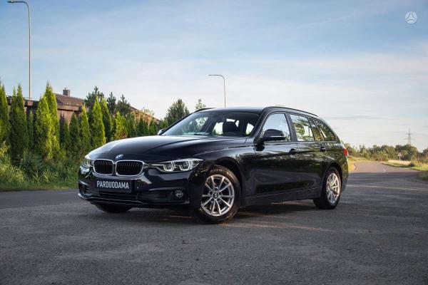 Black BMW 320 2016 in Elektrenai, with an engine capacity of 2.00 L and mileage of 222 thousand km for 9500 €, photo 7 on AUTOMOTO.COM.LV