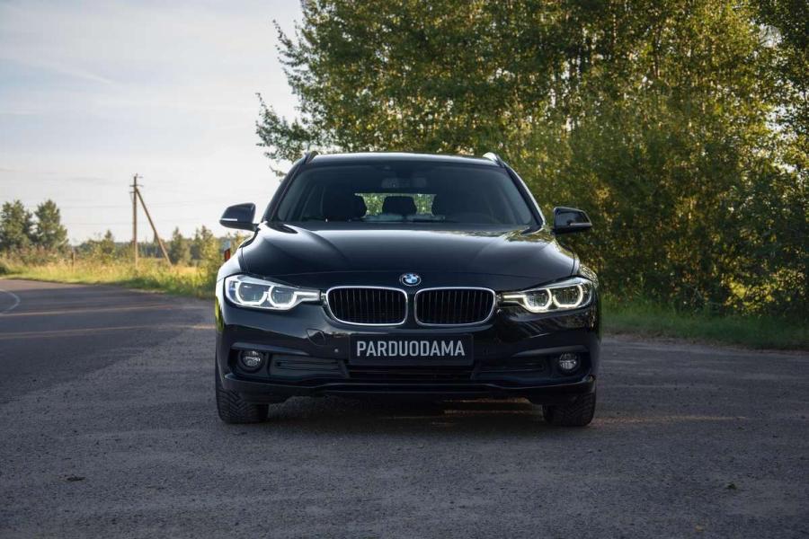 Black BMW 320 2016 in Elektrenai, with an engine capacity of 2.00 L and mileage of 222 thousand km for 9500 €, photo 9 on AUTOMOTO.COM.LV