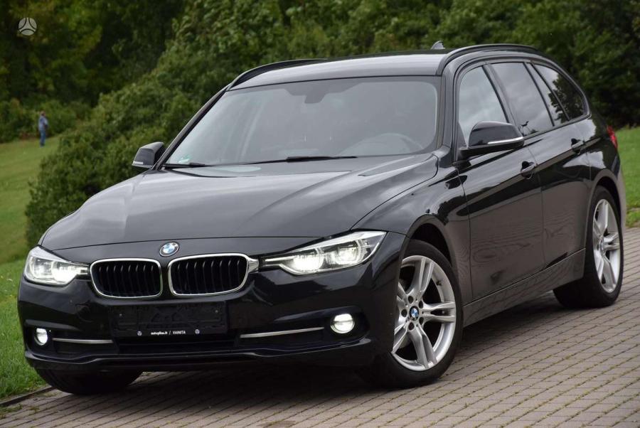 Black BMW 320 2016 in Vilnius, with an engine capacity of 2.00 L and mileage of 288 thousand km for 9200 €, photo 1 on AUTOMOTO.COM.LV