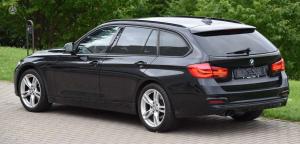 Black BMW 320 2016 in Vilnius, with an engine capacity of 2.00 L and mileage of 288 thousand km for 9200 €, photo 4 on AUTOMOTO.COM.LV