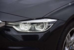 Black BMW 320 2016 in Vilnius, with an engine capacity of 2.00 L and mileage of 288 thousand km for 9200 €, photo 5 on AUTOMOTO.COM.LV