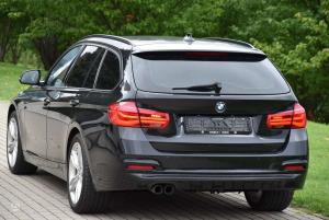 Black BMW 320 2016 in Vilnius, with an engine capacity of 2.00 L and mileage of 288 thousand km for 9200 €, photo 7 on AUTOMOTO.COM.LV