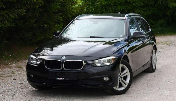 Black BMW 320 2016 in Kretinga, with an engine capacity of 2.00 L and mileage of 192 thousand km for 9199 €, photo 8 on AUTOMOTO.COM.LV