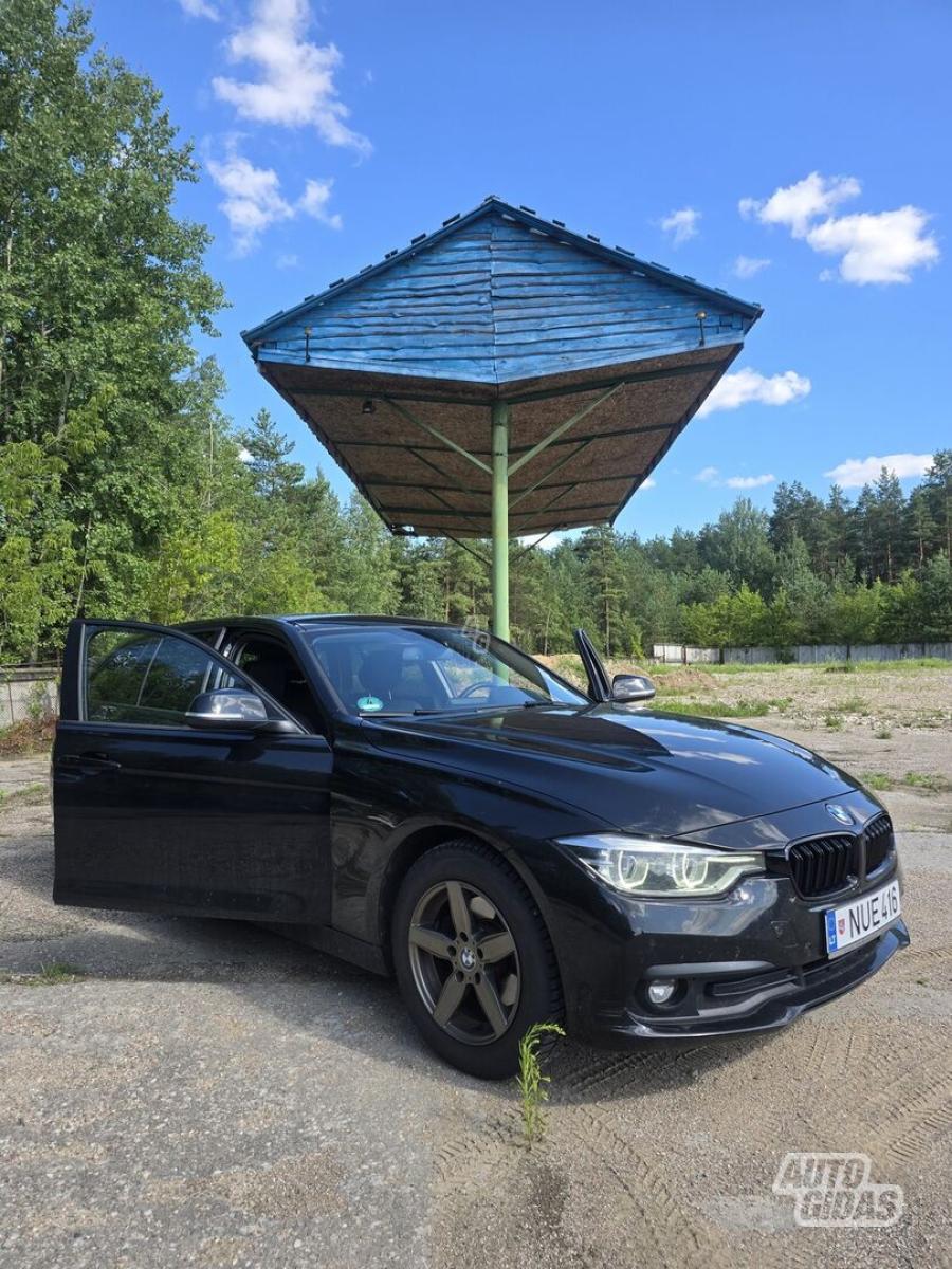 Black BMW 320 2016 in Varena, with an engine capacity of 2.00 L and mileage of 31 thousand km for 10500 €, photo 6 on AUTOMOTO.COM.LV