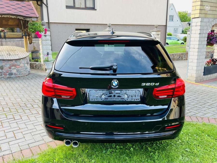Melns BMW 320 2016 Birštonas, ar dzinēja tilpumu 2.00 L un nobraukumu 374 tūkst. km par 7699 €, foto 5 vietnē AUTOMOTO.COM.LV