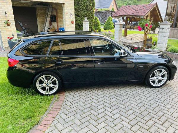 Black BMW 320 2016 in Birstonas, with an engine capacity of 2.00 L and mileage of 374 thousand km for 7699 €, photo 7 on AUTOMOTO.COM.LV