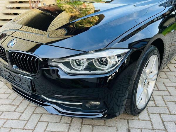 Black BMW 320 2016 in Birstonas, with an engine capacity of 2.00 L and mileage of 374 thousand km for 7699 €, photo 10 on AUTOMOTO.COM.LV