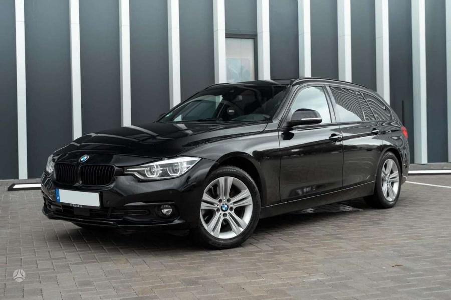 Melns BMW 320 2016 Viļņa, ar dzinēja tilpumu 2.00 L un nobraukumu 289 tūkst. km par 9100 €, foto 3 vietnē AUTOMOTO.COM.LV