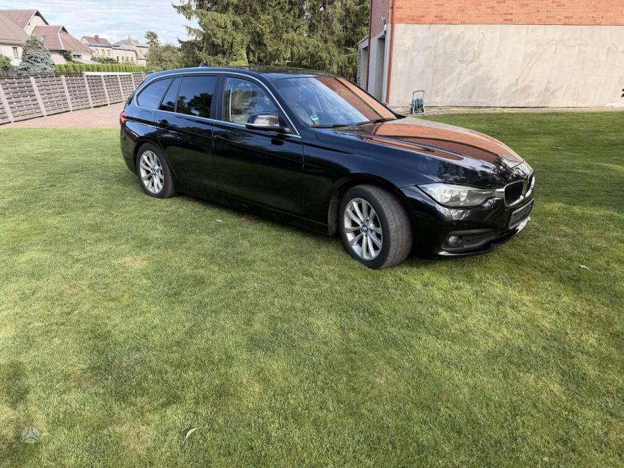 Black BMW 320 2016 in Vilkaviskis, with an engine capacity of 2.00 L and mileage of 279 thousand km for 9200 €, photo 5 on AUTOMOTO.COM.LV