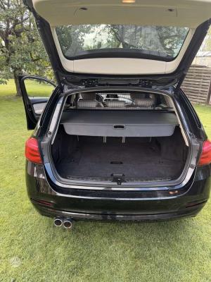 Black BMW 320 2016 in Vilkaviskis, with an engine capacity of 2.00 L and mileage of 279 thousand km for 9200 €, photo 7 on AUTOMOTO.COM.LV