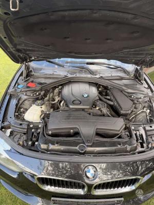 Black BMW 320 2016 in Vilkaviskis, with an engine capacity of 2.00 L and mileage of 279 thousand km for 9200 €, photo 11 on AUTOMOTO.COM.LV