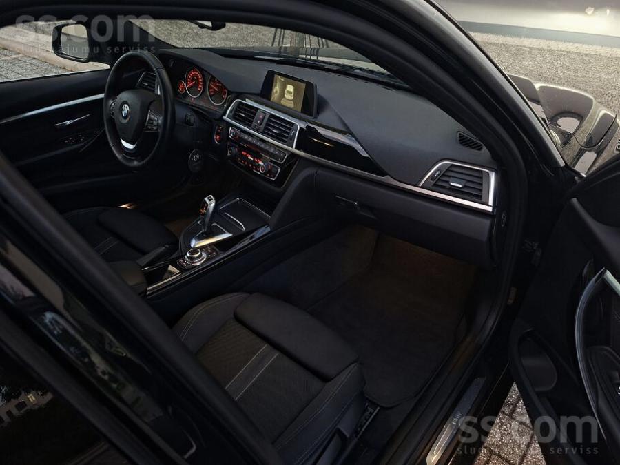 Melns BMW 320 2016 Rīga, ar dzinēja tilpumu 2.00 L un nobraukumu 366 tūkst. km par 8700 €, foto 9 vietnē AUTOMOTO.COM.LV