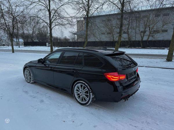 Black BMW 320 2017 in Siauliai, with an engine capacity of 2.00 L and mileage of 309 thousand km for 12250 €, photo 6 on AUTOMOTO.COM.LV