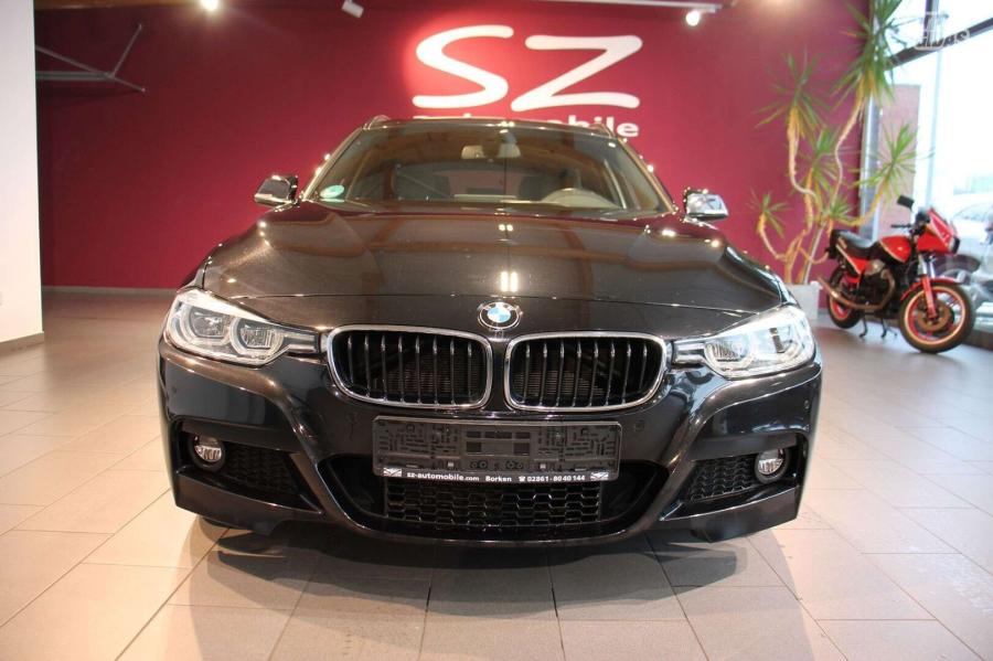 Black BMW 320 2017 in Kaunas, with an engine capacity of 2.00 L and mileage of 94 thousand km for 24563 €, photo 2 on AUTOMOTO.COM.LV