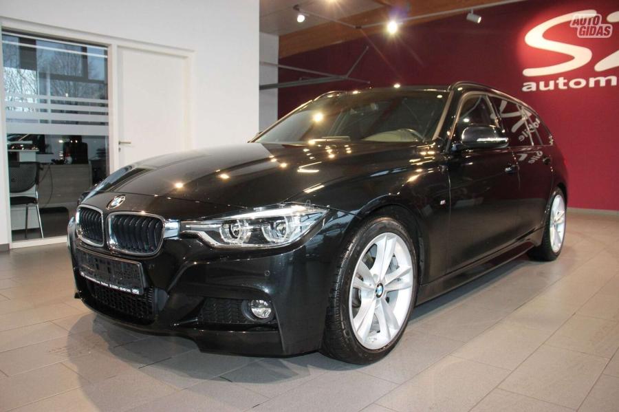 Black BMW 320 2017 in Kaunas, with an engine capacity of 2.00 L and mileage of 94 thousand km for 24563 €, photo 3 on AUTOMOTO.COM.LV