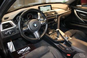 Black BMW 320 2017 in Kaunas, with an engine capacity of 2.00 L and mileage of 94 thousand km for 24563 €, photo 9 on AUTOMOTO.COM.LV