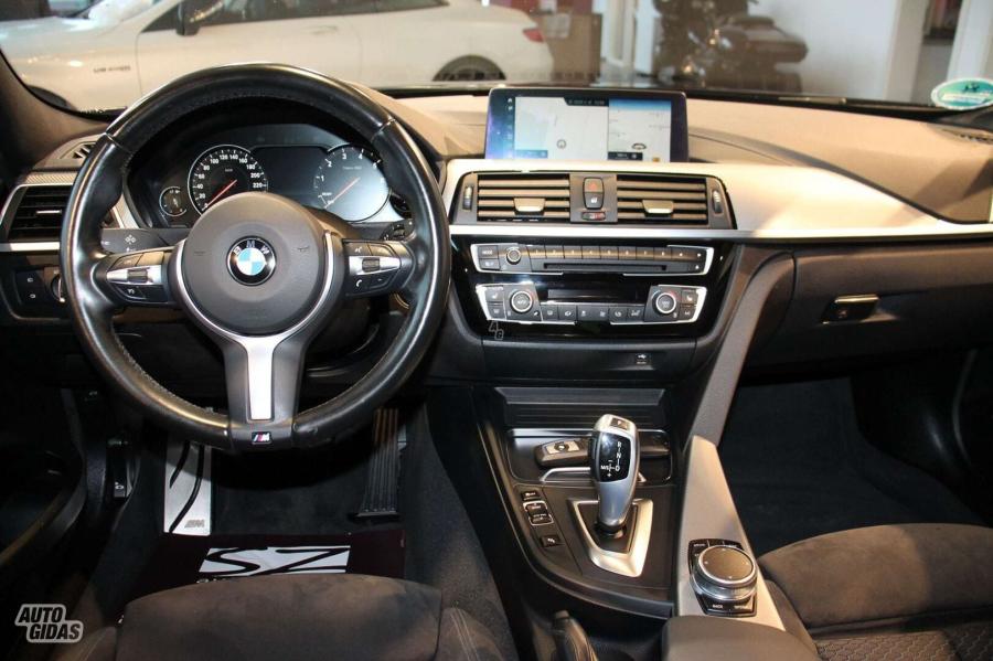 Black BMW 320 2017 in Kaunas, with an engine capacity of 2.00 L and mileage of 94 thousand km for 24563 €, photo 12 on AUTOMOTO.COM.LV
