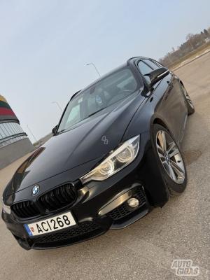 Black BMW 320 2017 in Vilnius, with an engine capacity of 2.00 L and mileage of 203 thousand km for 11800 €, photo 2 on AUTOMOTO.COM.LV